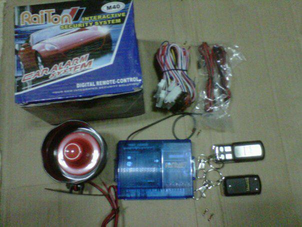 Alarm merk Raiton - Ratna Variasi Mobil